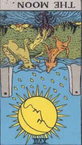 The Moon Tarot Card Meaning Revealed : Upright and Reversed
